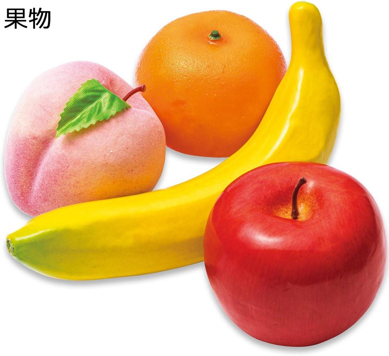 　　　 ◆◇◆人気の秘密◆◇◆ 【サイズ/リンゴ：約直径8×高さ7cm、バナナ：約縦4.5×横18×高さ10cm、ミカン：約直径8×高さ5cm、モモ：約直径6×高さ8cm】 リアルな見た目で、本物そっくりの果物でお供えを楽しもう！ 長期保存...