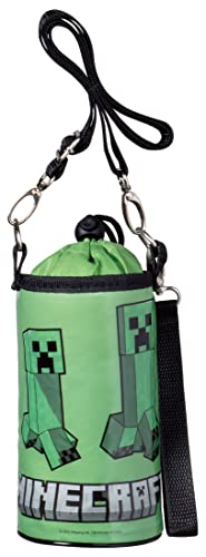 カジュアルマインクラフト/ワンサイズ/PVPC6-A・パッケージ個数:1・サイズ:直径8.6×高さ17cm/保冷 ペットボトルカバー500mlペットボトル用・素材・材質:表地＝PVC 持ち手＝ポリプロピレン 裏地＝アルミ蒸着フィルム・付属品...