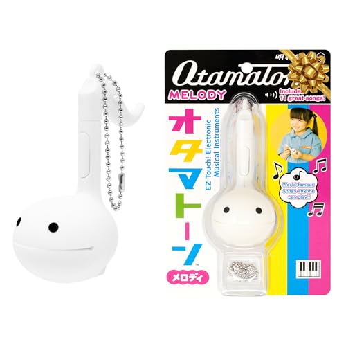 ホワイト/ワンサイズ/1000・パッケージ個数:1・サイズ W42 × H95 × D80mm・使用電池 CR2032コイン電池 × 1個・付属品 ・ボールチェーン ・テスト用電池・カンタンに曲が弾けるオタマトーンです。世界の名曲全11曲収...
