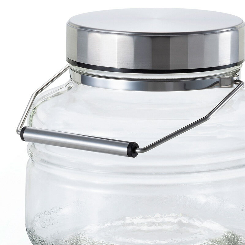 【楽天市場】ADERIA アデリア MCコンテナー 5L 保存瓶 日本製 蓋付 おしゃれ ガラス 保存容器 密閉 保存ビン 手作り 果実酒 梅酒：natu＆robe