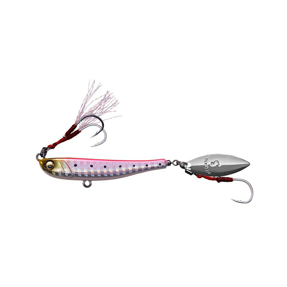 仕様／規格●サイズ：30g●カラー:ピンクイワシサイズ30gカラーピンクイワシメーカー品番00000041412商品説明●魚種限定解除。誰でも簡単！様々な魚種に対応！キャスティング・ブレードジグ●マキッパはその名の通り、投げて巻くだけの新感...