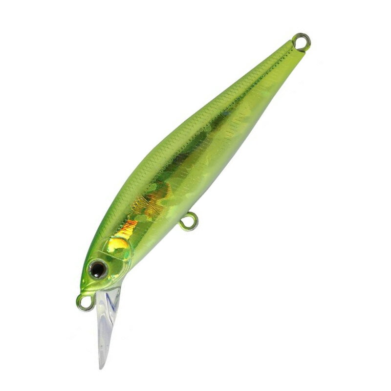 仕様／規格●サイズ：60mm●ウエイト：6.8g●フック：カルティバ ST36BC ＃10●スプリットリング：＃2●タイプ：ヘビーシンキング●カラー:317　E．M×シャイニーライムサイズ60mmカラー317 E.M×シャイニーライム商品説...