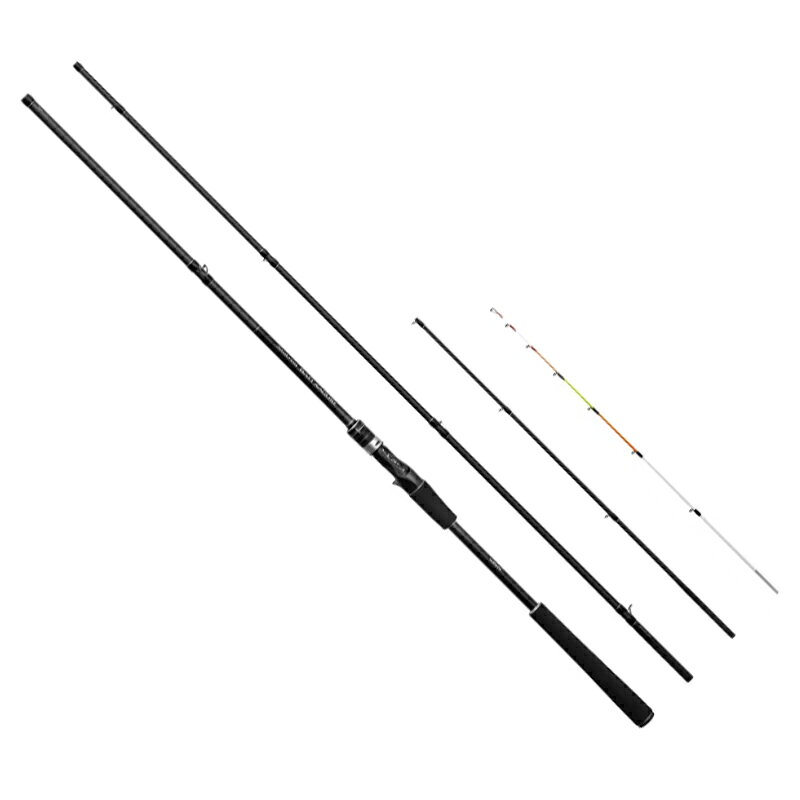 仕様／規格●全長（m）：3.00●継ぎ方式：並継●穂先タイプ：ウキウキトップ●継数（本）：4●仕舞寸法（cm）：107●先径（mm）：0.7●錘負荷（号）：0－6●適合ハリス（号）：2－8●リールシート位置（mm）：424●リールシートタイ...