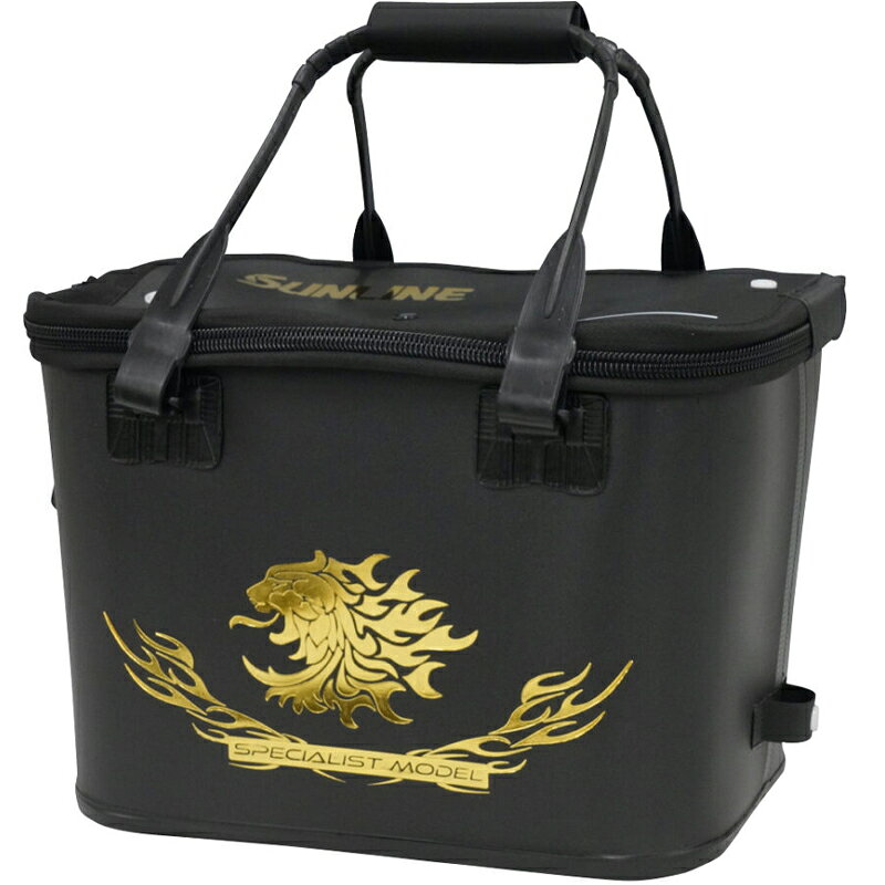 仕様／規格●素材：EVA（本体）●サイズ：40cm（W400×D275×H270mm）●カラー：ブラックサイズ40cmカラーブラックメーカー品番SB-234商品説明●磯での過酷な使用にも耐えられる極厚EVAを採用したバッカンです。側面をテー...