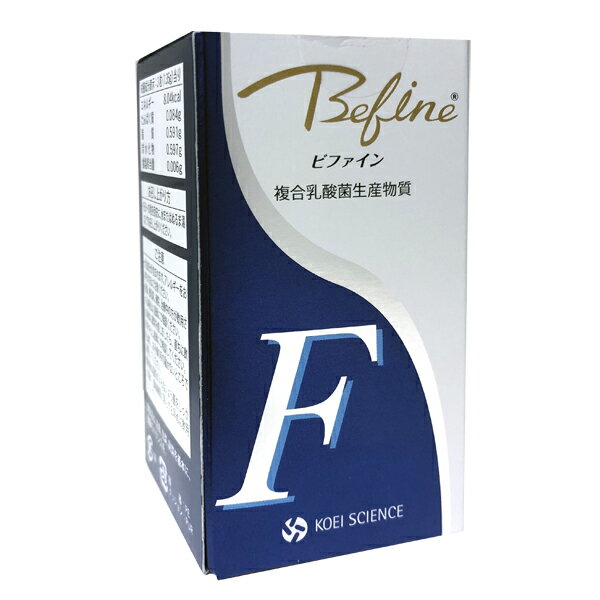 ビファインFの特徴： 1：3種のビフィズス菌を含む16種類と多くの乳酸菌を一度に摂れる 2：善玉菌由来の発酵成分を含む 3：発酵に使用する豆乳は国内で栽培した大豆を使用 4：お腹の善玉菌のエサになる食物繊維を配合 5：注目されているオメガ9...