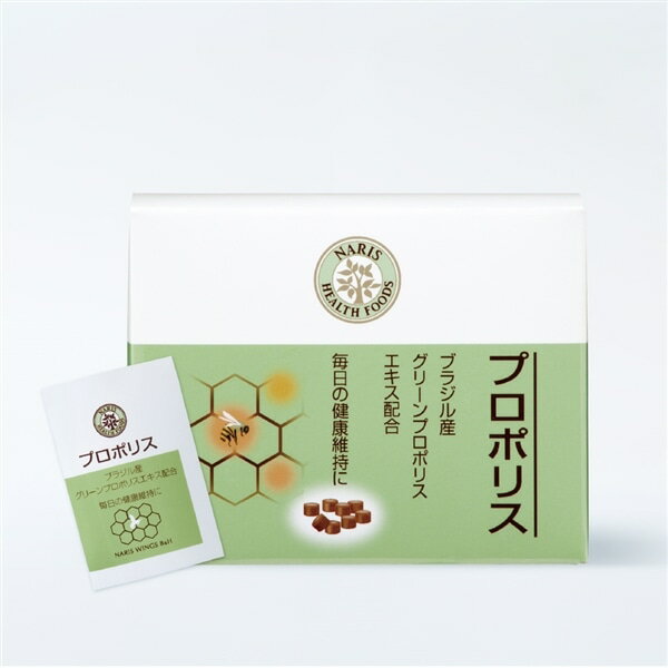 メーカー（販売元） ナリス化粧品 製造国 日本 商品区分 健康食品 特徴 ミツバチ由来のプロポリス配合 1日あたり100mg摂取可能 体調管理・健康維持をサポート 季節の変わり目や日々のケアに 持ち運びに便利な個包装タイプ 続けやすい小粒設...