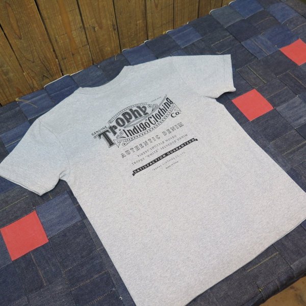 【TROPHY CLOTHING TR20SS-211】 トロフィークロージング オーセンティックロゴ 吊り編みTシャツ/ポケット付き MADE IN JAPAN Authentic Logo LW Tee 和歌山県の数少ない旧式吊り編み機...