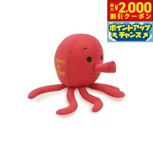 頭がキュッキュッ、足がカシャカシャ鳴ってわんちゃんも大喜びのタコのおもちゃ。シャカシャカ♪キュッキュッ♪わんちゃんが好きな楽しい音がするおもちゃです。商品名BESTEVER スクィーキー タコブランドBESTEVER材質ポリエステル大きさ約...