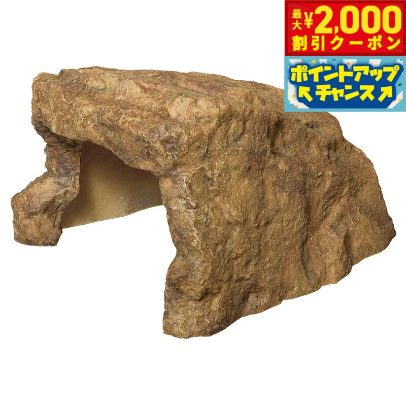 風合い豊かな岩石をリアルに模した爬虫類・両生類用のシェルターです。ずっしりと安定感があり、生体が落ち着ける環境がつくれます。商品名スドー ロックシェルターSP XLブランドSUDO材質レジン大きさ約190×213×125mm生産国中国&nb...