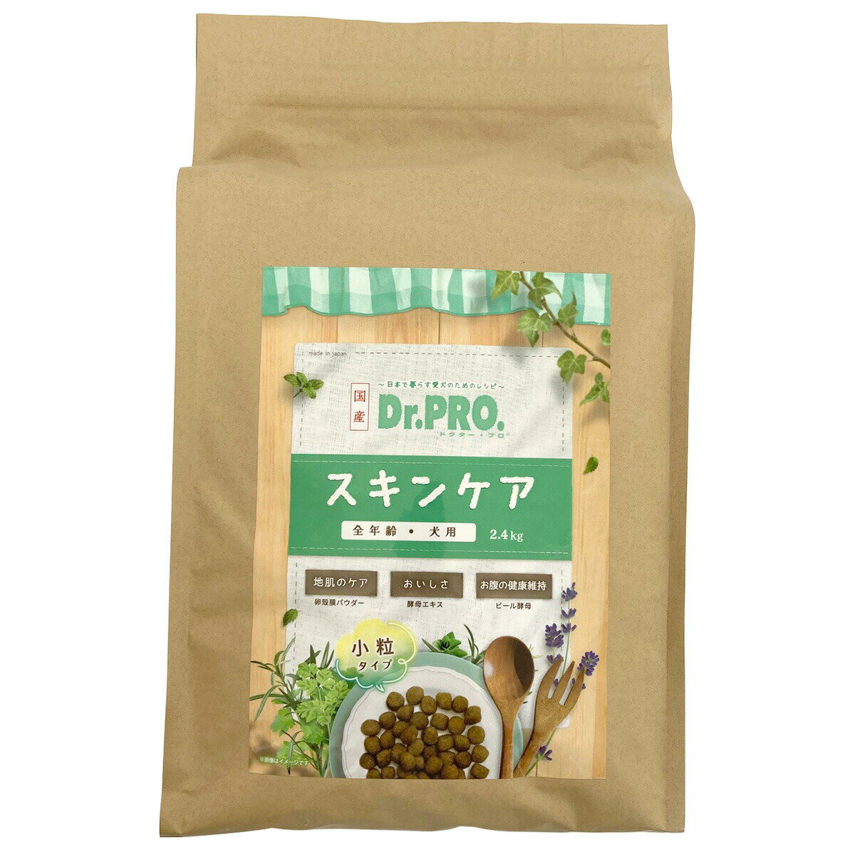 Dr.PRO ドッグフードは日本で暮らす愛犬のために、おいしい素材をたっぷり使ったドッグフードです。日本の飼育環境を考慮し、ローストアマニやビール酵母、パパイヤ抽出物、地肌と被毛の健康を健やかに保つために、オメガ3脂肪酸・卵殻膜パウダーなど...