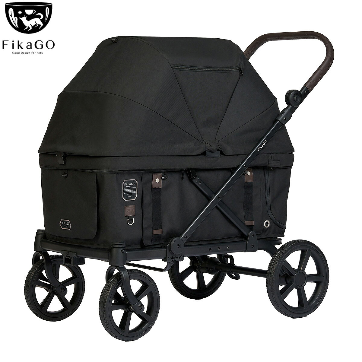 『FikaGO（フィカゴ—）』から、耐荷重100kgの大型犬向けタイプが登場！大型犬や中型犬の多頭乗せに最適で、キャビン後方が開閉できるので、自ら乗り降りする事が可能です。キャビンよりも上の部分をスリムに折りたたむことができます。商品名コン...