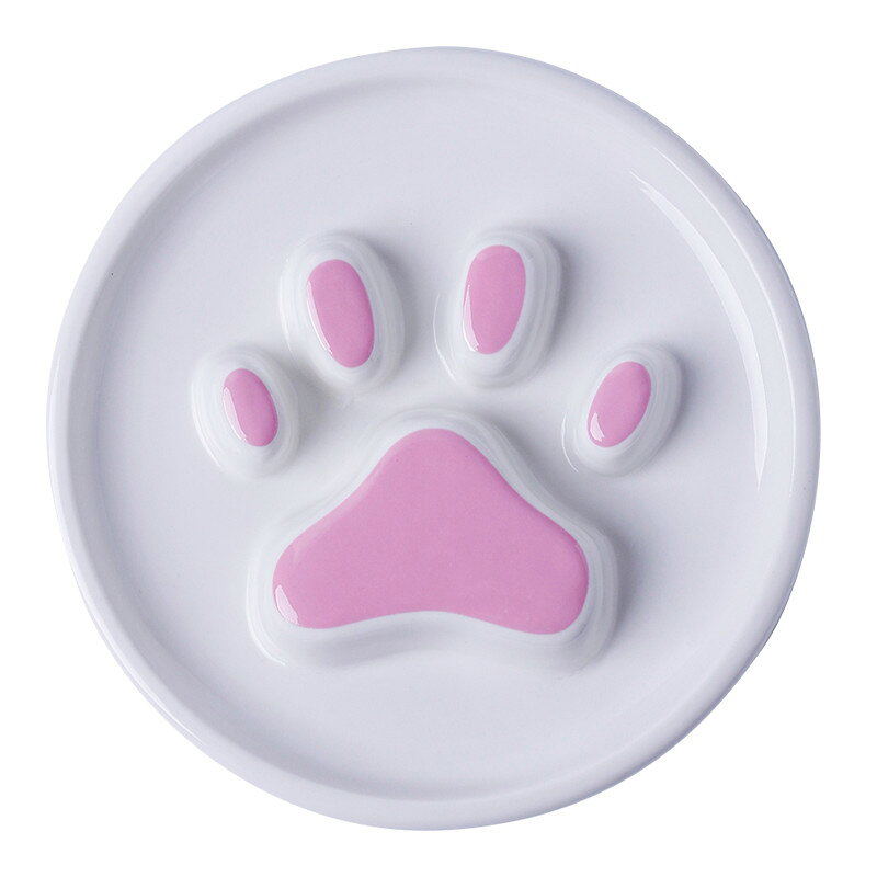 食いしん坊なわんちゃんねこちゃんに、肉球がかわいい早食い防止用食器。肉球デザインの凹凸が、わんちゃん・ねこちゃんの食事スピードをゆっくりに。喉につまる、消化不良、肥満などの問題を解消でき、健康的な食べ方を促進します。商品名Petifam 肉...