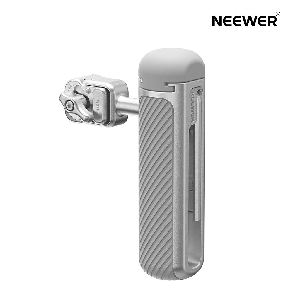 *商品説明： 【NEEWER スマホケージ用】 ●スマホサイドハンドルは、PA073/PA074 16 Pro/16 Pro Max、PA082 S25 Ultra、その他クイックリリースマウントスロット付きNEEWERスマホケージスタビラ...