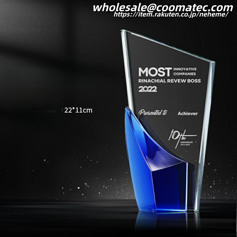 オーダーメイドトロフィー制作プロセス お客様のご要望に合わせて完全カスタマイズのクリスタルトロフィーを制作いたします 01 刻印内容のご連絡 💬 トロフィーに刻印したい内容（会社名、受賞者名、受賞理由、日付など）を当社までお...