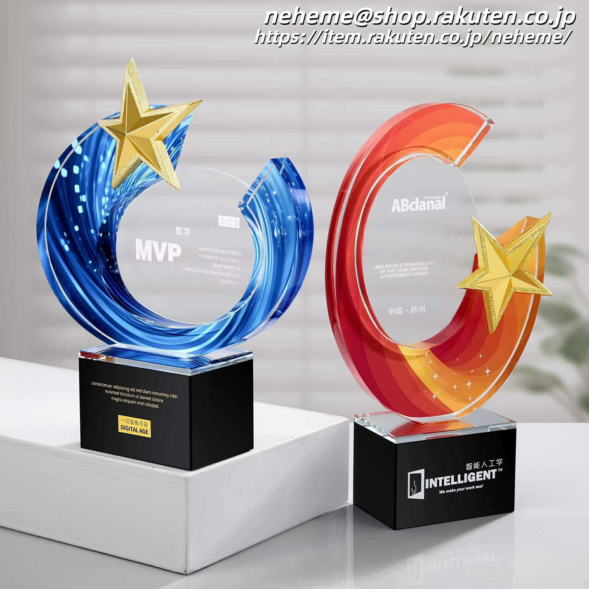 オーダーメイドトロフィー制作プロセス お客様のご要望に合わせて完全カスタマイズのクリスタルトロフィーを制作いたします 01 刻印内容のご連絡 💬 トロフィーに刻印したい内容（会社名、受賞者名、受賞理由、日付など）を当社までお...