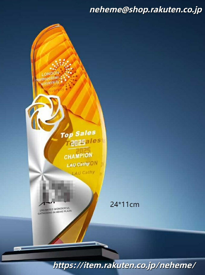 オーダーメイドトロフィー制作プロセス お客様のご要望に合わせて完全カスタマイズのクリスタルトロフィーを制作いたします 01 刻印内容のご連絡 💬 トロフィーに刻印したい内容（会社名、受賞者名、受賞理由、日付など）を当社までお...