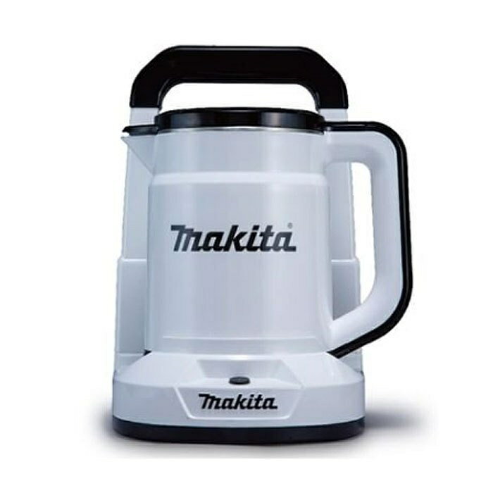 バッテリで沸かす。現場やアウトドアで手軽に湯沸かし。 ●特長 ・電源が取れない建築・建設現場で マキタバッテリで手軽にお湯が沸かせます。 ・アウトドア・キャンプにも便利 マキタバッテリなら保冷温庫やラジオ（各別販売品）にも共通使用可能。アウ...