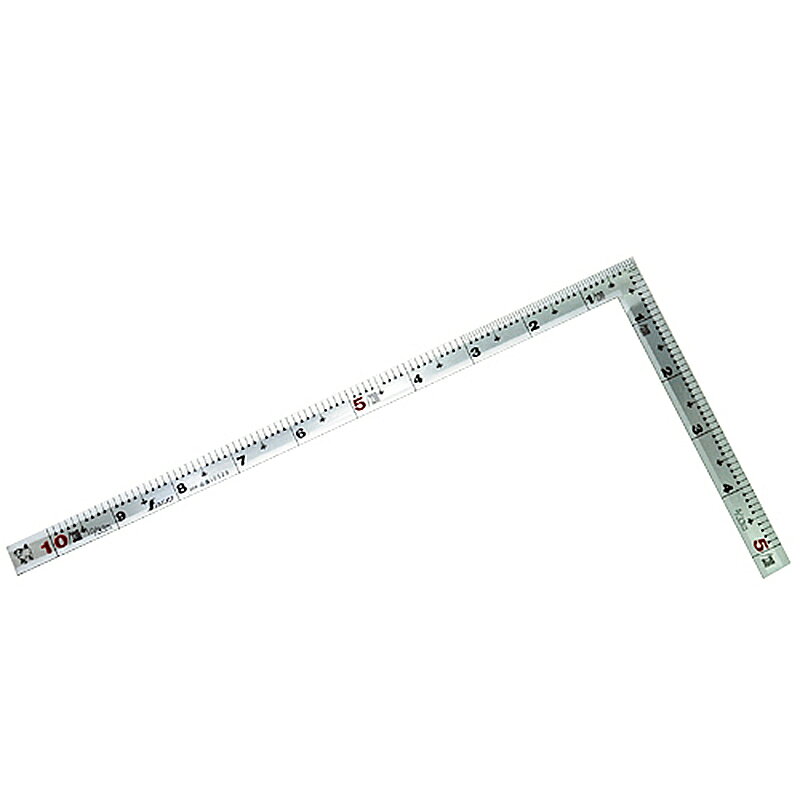 ● 本体サイズ320.00(短枝160)×15.00×2.60mm● 製品質量116.00 g● 角部形状同厚● 表目盛長枝：外目盛 1尺短枝：外目盛 5寸● 裏目盛長枝：外目盛 角目短枝：外目盛 5寸● 直角度100mmにつき0.1mm以...