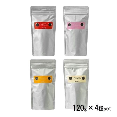 商品詳細 ■商品説明 小袋サイズの4袋をセットに ●ドットわんごはん- Red Mind- ■原材料名 豆腐おから（埼玉・神泉村産）、牛肉（国産）、玄米（山形産・他）、牛エキス（国産）、小麦胚芽（北海道産・他）、食用牛骨カルシウム（国産）、...