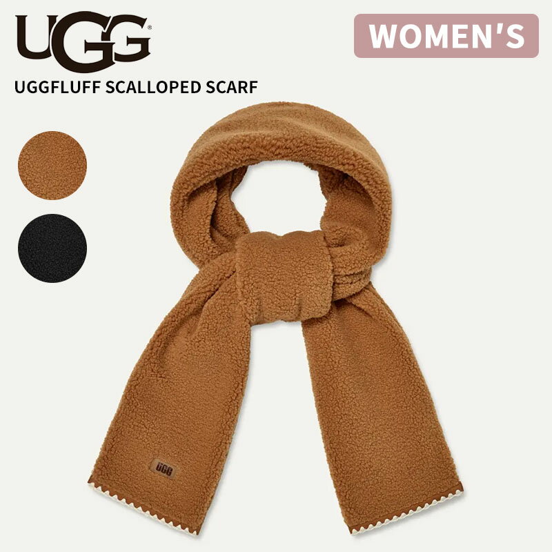 商品詳細 ブランドアグ/ UGG モデル名UGGFLUFF SCALLOPED SCARF 品番101021 生産国フィリピン 素材本体：ポリエステル100%ラベル：レザー サイズ長さ 約200cm × 幅 約26cm※メーカー表記参考※商...