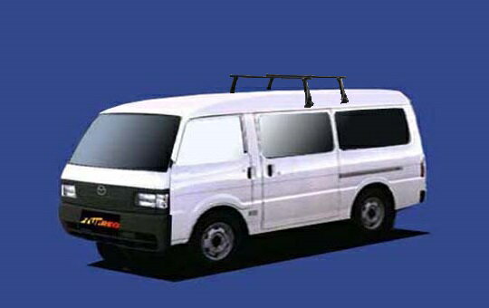 運送会社との契約上、離島、一部地域への配送は行っておりません。 ■適合車種：マツダ ボンゴブローニィ ○型式：SR/SK系 □ボディタイプ・種類：全車 ・年式：S58.6〜H22.8 ─システムキャリア　ベースキット内容─ バー：VB8　脚...