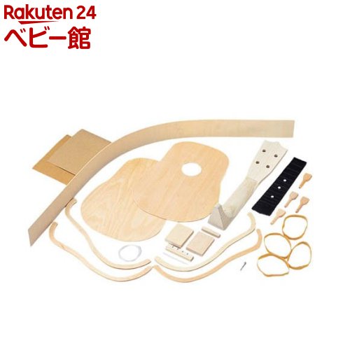 お店TOP＞おもちゃ＞知育玩具・学習玩具＞お絵かき＞ウクレレ作り (1個)【ウクレレ作りの商品詳細】●組立時サイズ：560×195×60mm。●無着色・未組立。●別途必要なもの：木工用接着剤・クリアラッカー(ニス)【セット詳細】・表・裏用合...