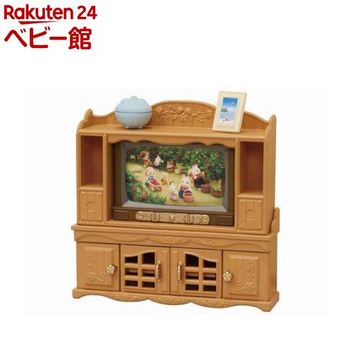お店TOP＞おもちゃ＞ままごと・ごっこ遊び＞シルバニアファミリー テレビ・テレビ台セット カ-522 (1セット)【シルバニアファミリー テレビ・テレビ台セット カ-522の商品詳細】●リビングにぴったりの、テレビとテレビ台のセットです。●...