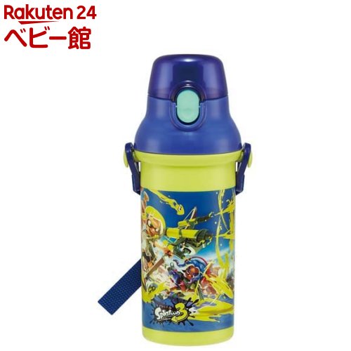 お店TOP＞ベビーカー＞その他＞銀イオン抗菌 食洗機対応 直飲み 水筒 プラボトル 480ml スプラトゥーン3 (1個)【銀イオン抗菌 食洗機対応 直飲み 水筒 プラボトル 480ml スプラトゥーン3の商品詳細】●プッシュ式オープンで簡...