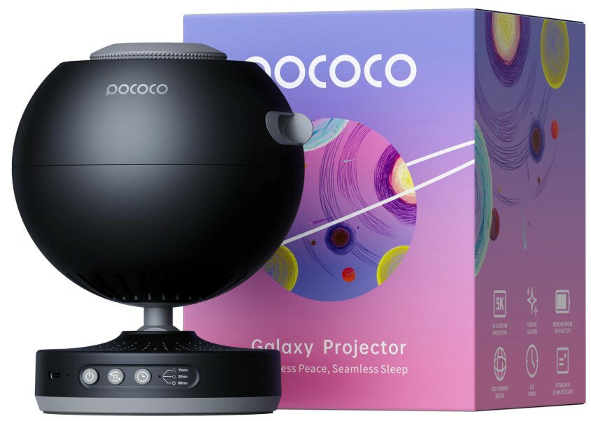 商品情報 商品の説明 主な仕様 【家庭用プラネタリウムで叶える“おうちで星空”】 POCOCOのプラネタリウム家庭用スタープロジェクターライトは、子供部屋や寝室を一瞬で銀河空間に変える、おうち癒し時間の最強アイテム。 5K Ultra HD...