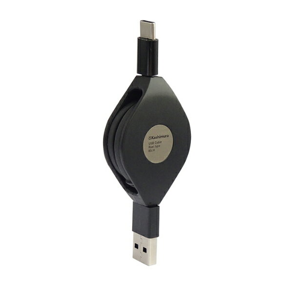 ●コードをスッキリ収納できる巻き取り式USBケーブル。 ●USB-Aポート搭載の充電器やパソコンから、USB-Type-Cポート搭載のスマホ・タブレットを充電できます。 ●屈曲耐久30,000回 、断線に強い高耐久ケーブル。 ●折り曲げに強...