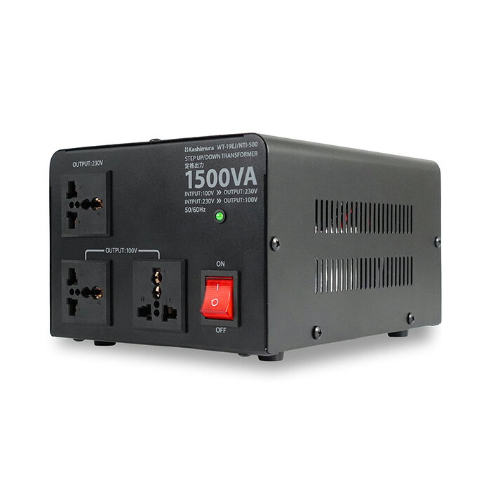海外家電製品の国内使用,日本家電製品の海外使用のどちらもOK! AC220～240Vの国で1500VAまでの日本の家電製品が使えます。 AC100V(日本国内)で1500VAまでのAC220～240V仕様の家電製品が使えます。 マルチコンセ...