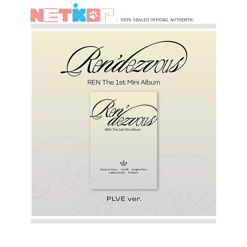 商品説明 メーカー BPM ENT 商品区分 Platform ver アーティスト REN 発売国 韓国 メ&#...