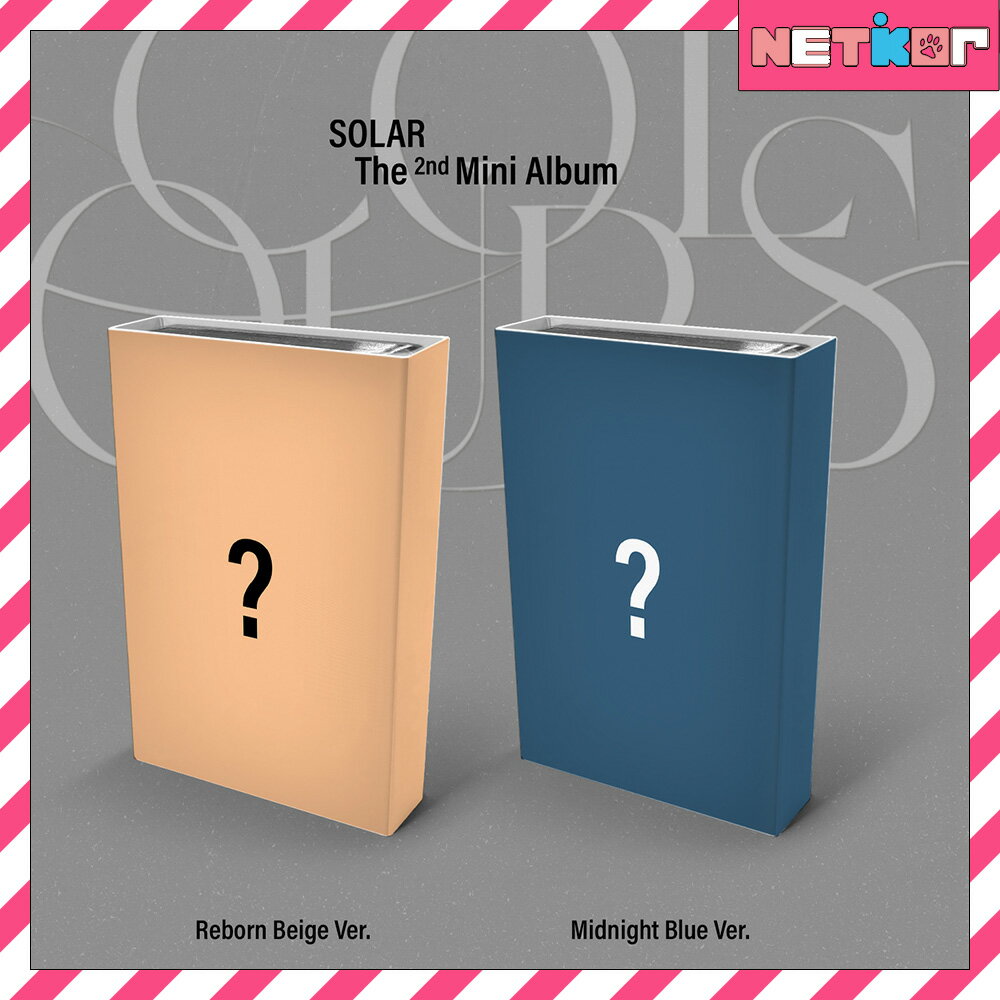 商品説明 メーカー RBW ent 商品区分 QR CODE (No CD DISK) アーティスト SOLAR 発売国 韓&#...