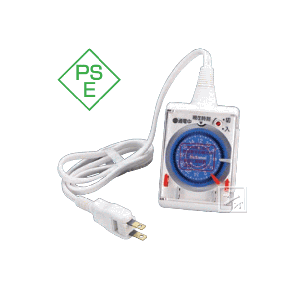 商 品 説 明 対応機種 ACシリーズ及びACアダプター 特長 本器の電源の「入」「切」を15分単位で自由に設定出来ます。 メーカー 末松電子製作所 関連ワード： 電気柵　電気放柵器　電柵　