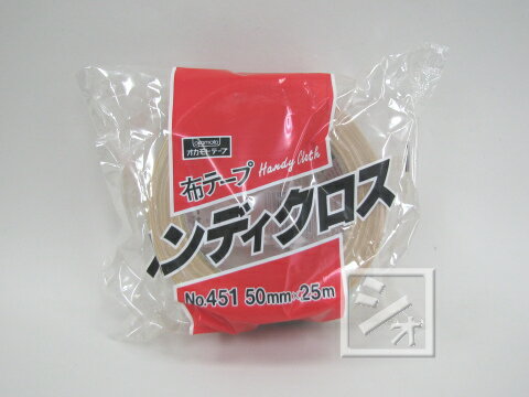 商 品 説 明 サイズ 50mm×25m カラー 茶 関連ワード： 布テープ　ガムテープ　布　粘着テープ　