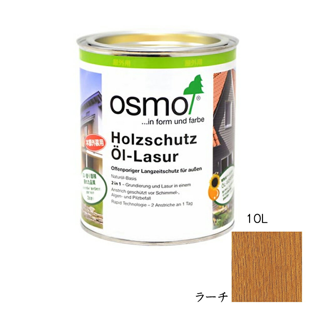 外装用　2回塗り　塗布量1L＝約12（2回塗り） ・屋外用浸透型の半透明着色仕上げ ・木部外壁、ガーデン家具、木窓、外部建具などあらゆる外装木部に最適です ・下塗りと上塗りが同一の塗料でできるため経済的です ・木の呼吸を妨げず、高い撥水性、...