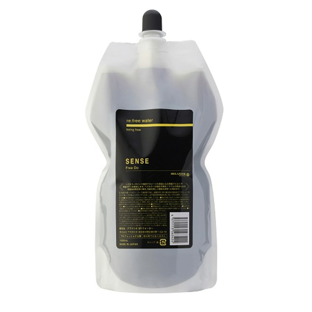 商品情報 商品名 千代田化学 デラクシオ センス リフリー ウォーター 内容量 1000mL 商品説明 残留物質にアプローチする乳化用トリートメントヘアカラーやパーマの施術後に残る残留物質にアプローチする乳化用トリートメント。残留ジアミン・...