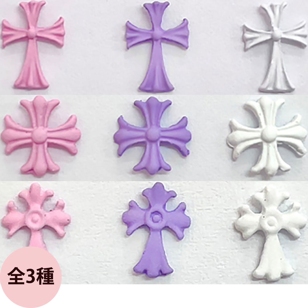 商品情報 商品名 リリージェル ×KAI パステルクロスチャーム 12個入り （全3色） 内容量 各色4個、合計12個入り 商品説明 パステルカラーのクロスチャームが新登場 エッジの効いた個性派デザインにも、流行りの甘辛いデザインにも。 パ...