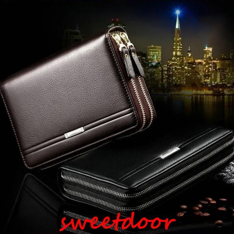 ■品名:メンズセカンドバッグ■素材（外側）:牛革■素材（内側）:ポリエステル■サイズ(約):横21cm、縦12cm、マチ4cm■金具の色：ゴールド■開閉式：ファスナー式検索ワード：メンズ　セカンドバック　男子　本革　財布 ユニセックス　セカ...