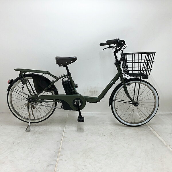 ◇◆◇◆◇ 商 品 情 報 ◇◆◇◆ 【外観ランク】　Aランク 【リユース・中古】　電動アシスト子供乗せ小径自転車 【メーカー】　パナソニック 【タイヤ】　　22インチ 【ギア】　　　内装3段 【カラー】　　カーキ系 LEDバッテリーライト...