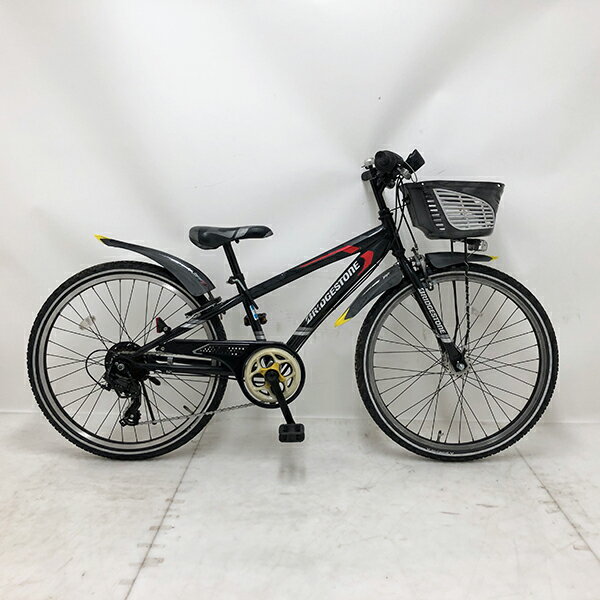 ◇ ◆ ◇ ◆ ◇ 商 品 情 報 ◇ ◆ ◇ ◆ ◇ 【外観ランク】　Bランク 【リユース・中古】　ジュニアサイクル 【メーカー】　ブリヂストン 【タイヤ】　　24インチ 【ギア】　　　外装7段 【カラー】　　ブラック系 LEDオートライ...