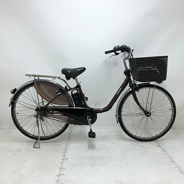 ◇◆◇◆◇ 商 品 情 報 ◇◆◇◆◇ 【外観ランク】　Bランク 【リユース・中古】　電動アシスト自転車 【メーカー】　パナソニック 【タイヤ】　　26インチ 【ギア】　　　内装3段 【カラー】　　ブラウン系 LEDバッテリーライト ローラ...