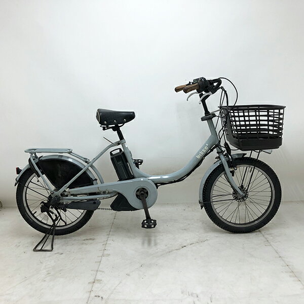 ◇◆◇◆◇ 商 品 情 報 ◇◆◇◆◇ 【外観ランク】　Bランク 【リユース・中古】　電動アシスト子供乗せ対応小径自転車 【メーカー】　ブリヂストン 【タイヤ】　　20インチ 【ギア】　　　内装3段 【カラー】　　グレー系 LEDバッテリー...