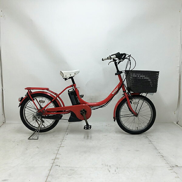 ◇◆◇◆◇ 商 品 情 報 ◇◆◇◆◇ 【外観ランク】　Bランク 【リユース・中古】　電動アシスト子供乗せ対応小径自転車 【メーカー】　ブリヂストン 【タイヤ】　20インチ 【ギア】　内装3段 【カラー】　レッド系 LEDバッテリーライト ...