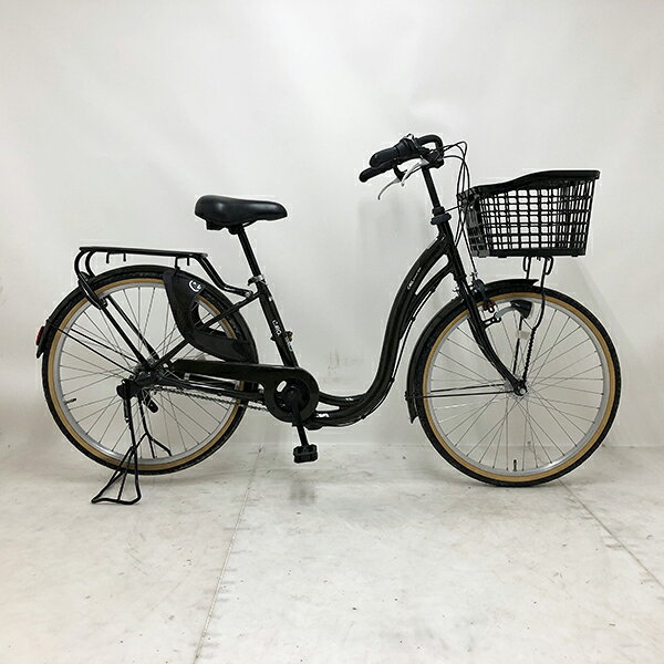 ◇ ◆ ◇ ◆ ◇ 商 品 情 報 ◇ ◆ ◇ ◆ ◇ 【外観ランク】　Bランク 【リユース・中古】　軽快車 【メーカー】　国内メーカー 【タイヤ】　　26インチ 【ギア】　　　内装3段 【カラー】　　カーキ系 LEDオートライト ローラー...