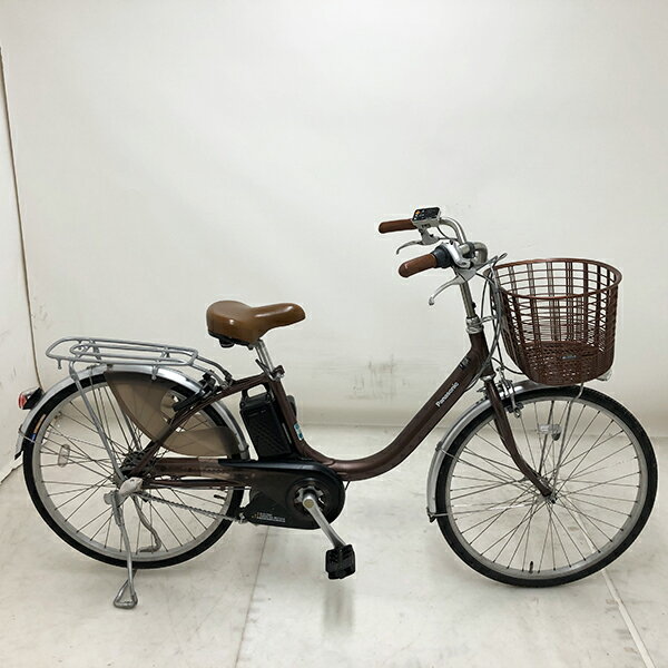 ◇◆◇◆◇ 商 品 情 報 ◇◆◇◆◇ 【外観ランク】　Bランク 【リユース・中古】　電動アシスト自転車 【メーカー】　パナソニック 【タイヤ】　　24インチ 【ギア】　　　内装3段 【カラー】　　ブラウン系 LEDバッテリーライト ローラ...