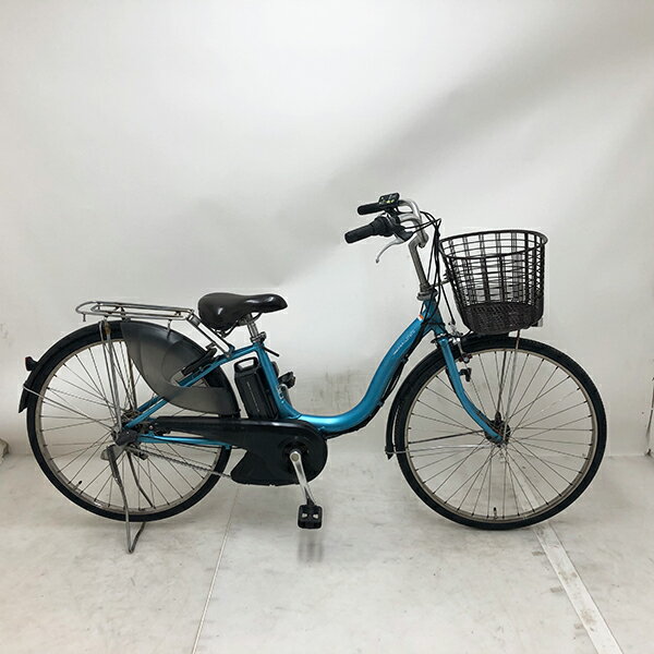 ◇◆◇◆◇ 商 品 情 報 ◇◆◇◆◇ 【外観ランク】　Bランク 【リユース・中古】　電動アシスト自転車 【メーカー】　YAMAHA 【タイヤ】　26インチ 【ギア】　内装3段 【カラー】　ブルー系 LEDバッテリーライト ローラーブレーキ...