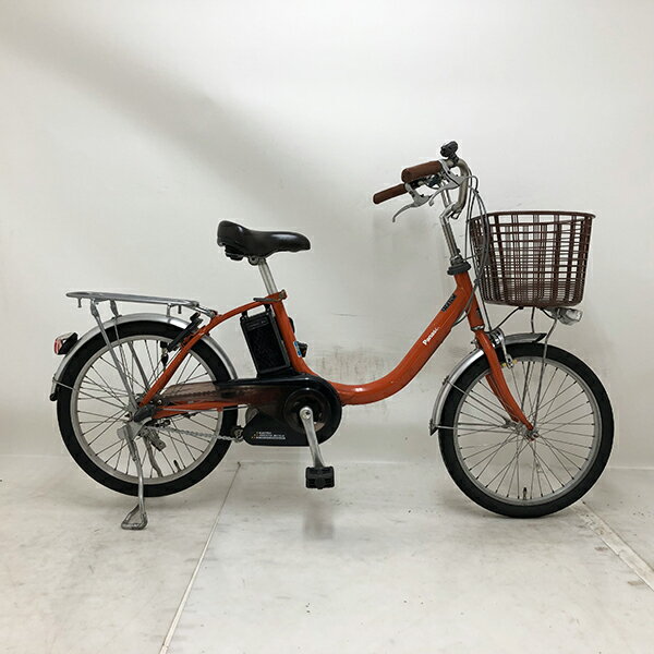 ◇◆◇◆◇ 商 品 情 報 ◇◆◇◆◇ 【外観ランク】　Bランク 【リユース・中古】　電動アシスト自転車 【メーカー】　パナソニック 【タイヤ】　　20インチ 【ギア】　　　内装3段 【カラー】　　オレンジ系 LEDバッテリーライト ローラ...