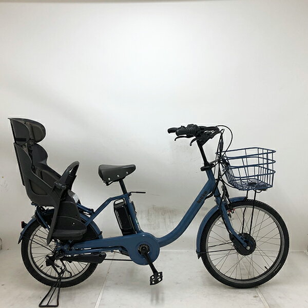 ◇◆◇◆◇ 商 品 情 報 ◇◆◇◆◇ 【外観ランク】　Aランク 【リユース・中古】　電動アシスト子供乗せ対応小径自転車 【メーカー】　ブリヂストン 【タイヤ】　　前輪24/後輪20インチ 【ギア】　　　内装3段 【カラー】　　ブルー系 L...