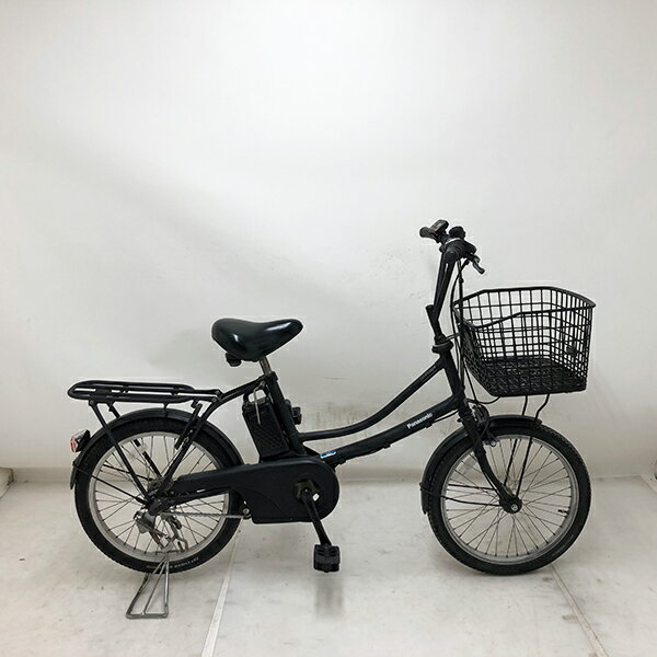 ◇◆◇◆◇ 商 品 情 報 ◇◆◇◆◇ 【外観ランク】　Bランク 【リユース・中古】　電動アシスト小径自転車 【メーカー】　パナソニック 【タイヤ】　　20インチ 【ギア】　　　内装3段 【カラー】　　ブラック系 LEDバッテリーライト ロ...